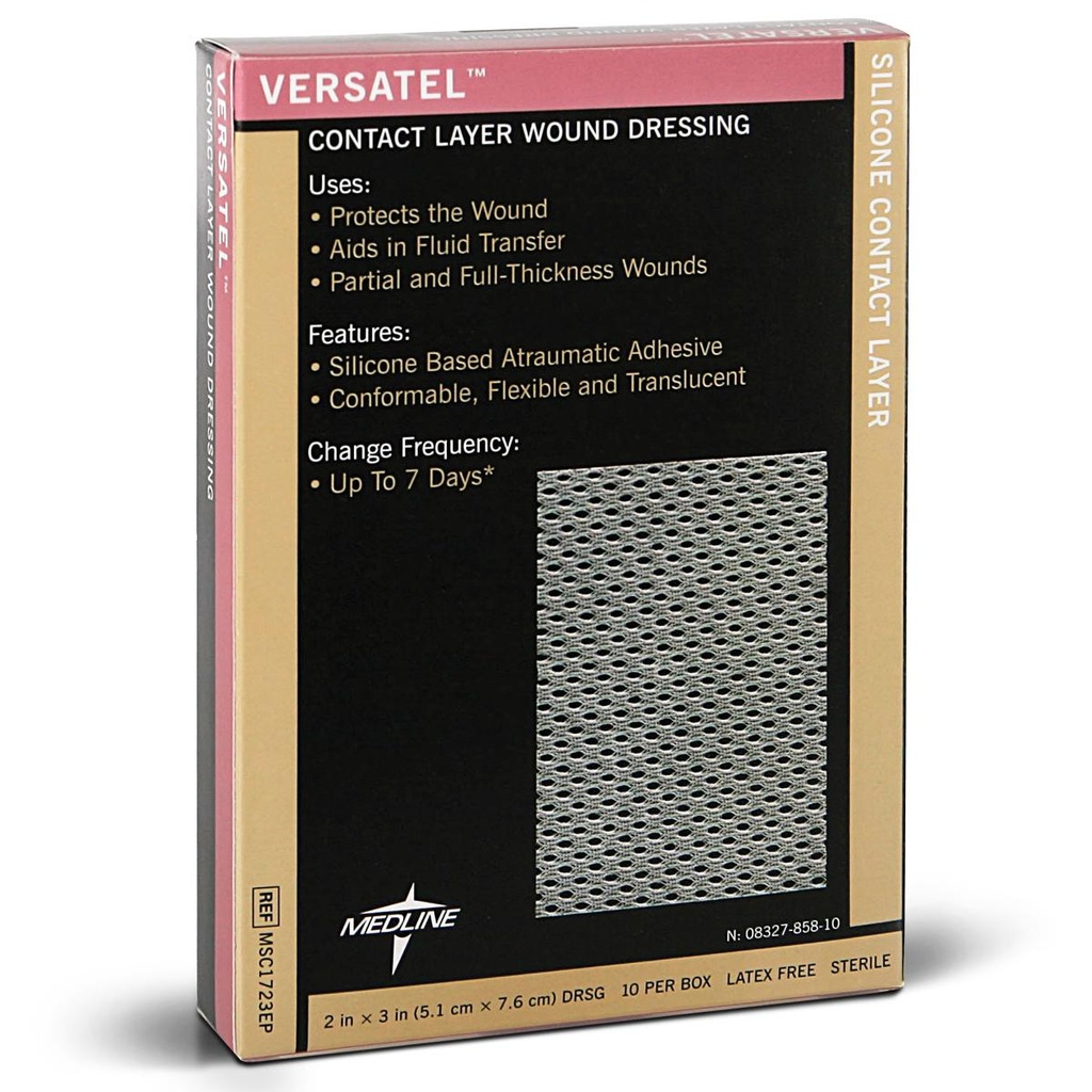 Versatel Contact Layer Wound Dressing | 2" x 3" | My Website